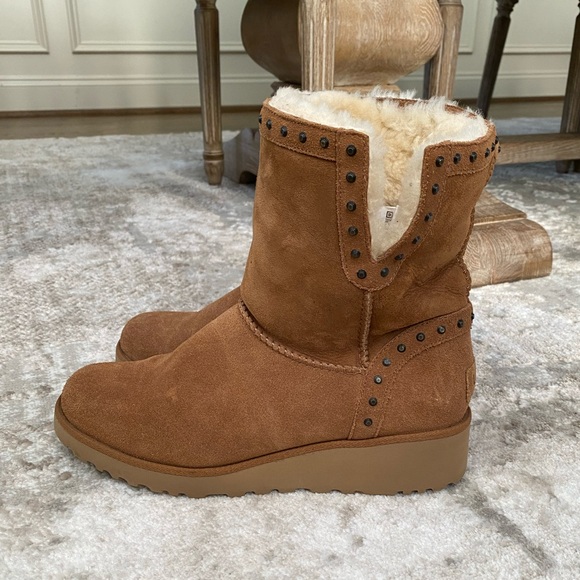 UGG | Shoes | Ugg Cyd Chestnut Studded Boots | Poshmark